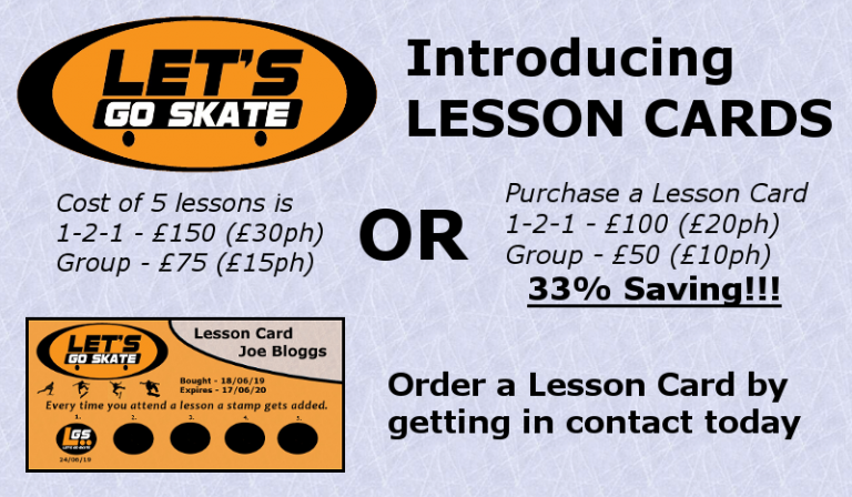 Introducing our Lesson Cards - Let's Go Skate