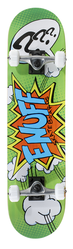 ENU2210.2250 Enuff POW Green Main - Let's Go Skate